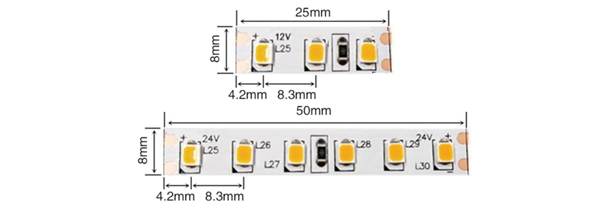 DC 12V 24V 600LEDs SMD 2835 Flexible LED Strip Light - Buy 2835 led ...