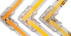 Ultra Thin 4mm 5mm Width Flexible 480Chips/m COB LED Strip Lights 12V ...